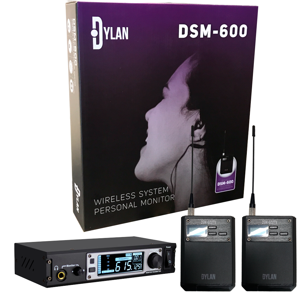 MONITOR SEM FIO IN EAR DYLAN DSM600 DUPLO - Compre Agora! MONITOR SEM FIO IN EAR DYLAN DSM600 DUPLO - Compre Agora!